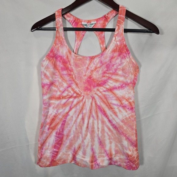 Hard Tail | Tops | Hard Tail Vintage Tank Top Y2k 9s Grunge Pink Tie ...